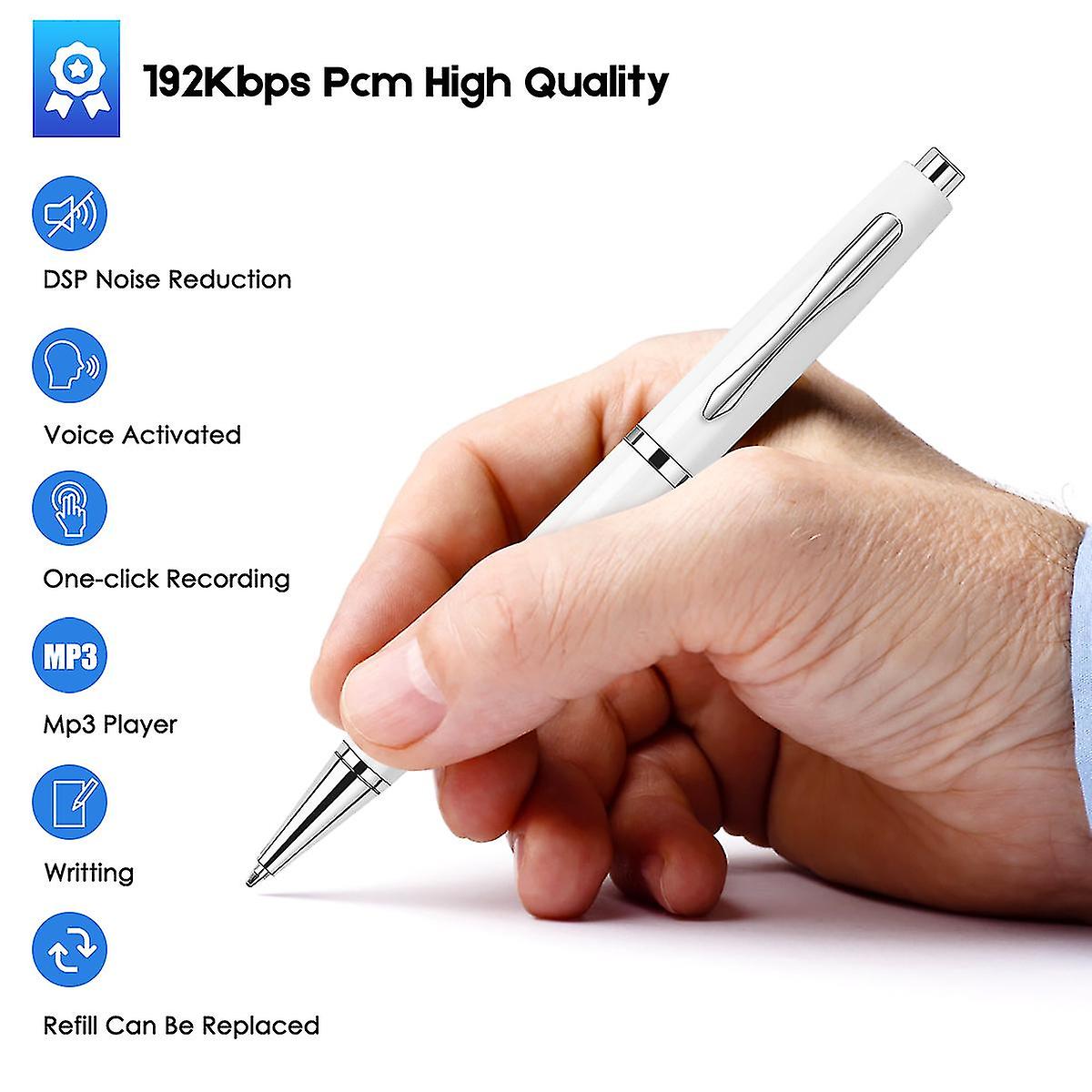 Recording Pen Hd Portable Dictaph Digital Sound Record Ce O Camera ...
