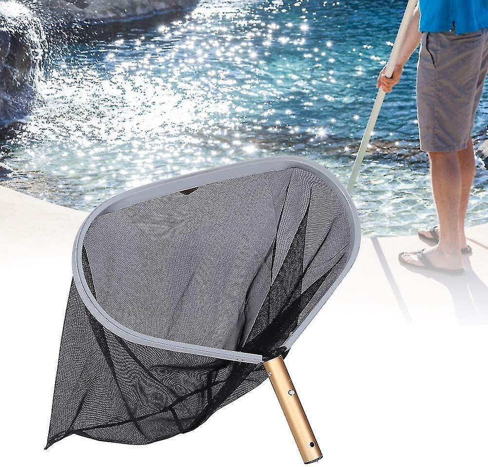 Pool Net Leaf Skimmer Rake Heavy Duty Mesh Bag Catcher Deep Netting ...