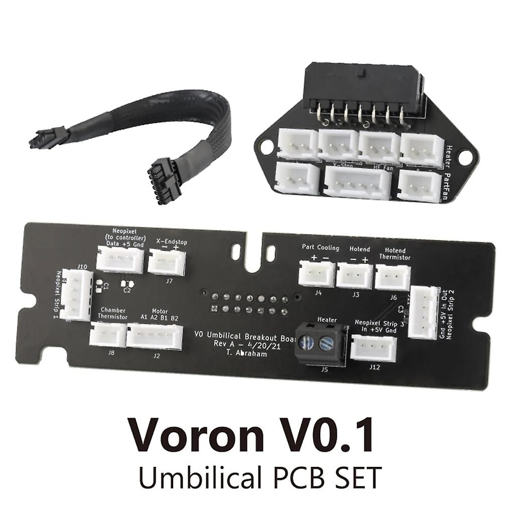 Voron 0.1 Umbilical Pcb Set Umbilical Cord Toolhead Frame Pcb Frame ...