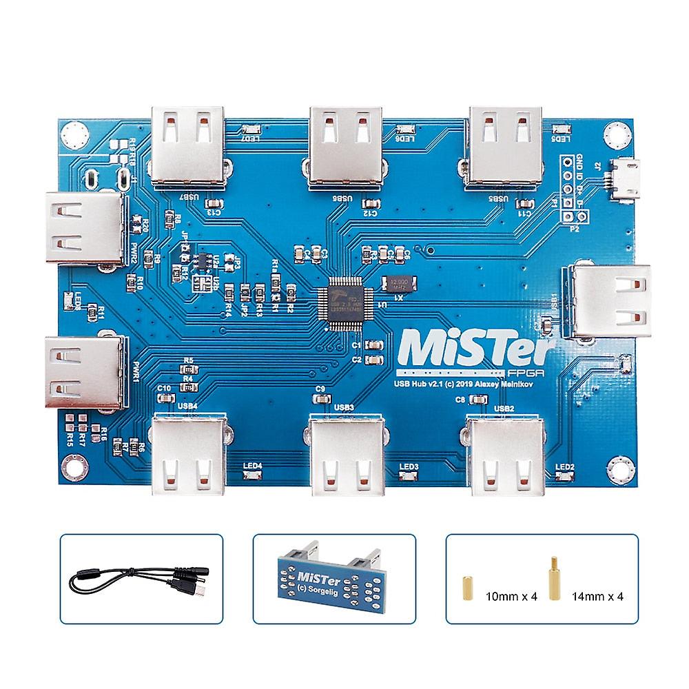 Manuell svetsning Mister USB Hub v2.1-kort för Mister FPGA 7 USB-portar ...