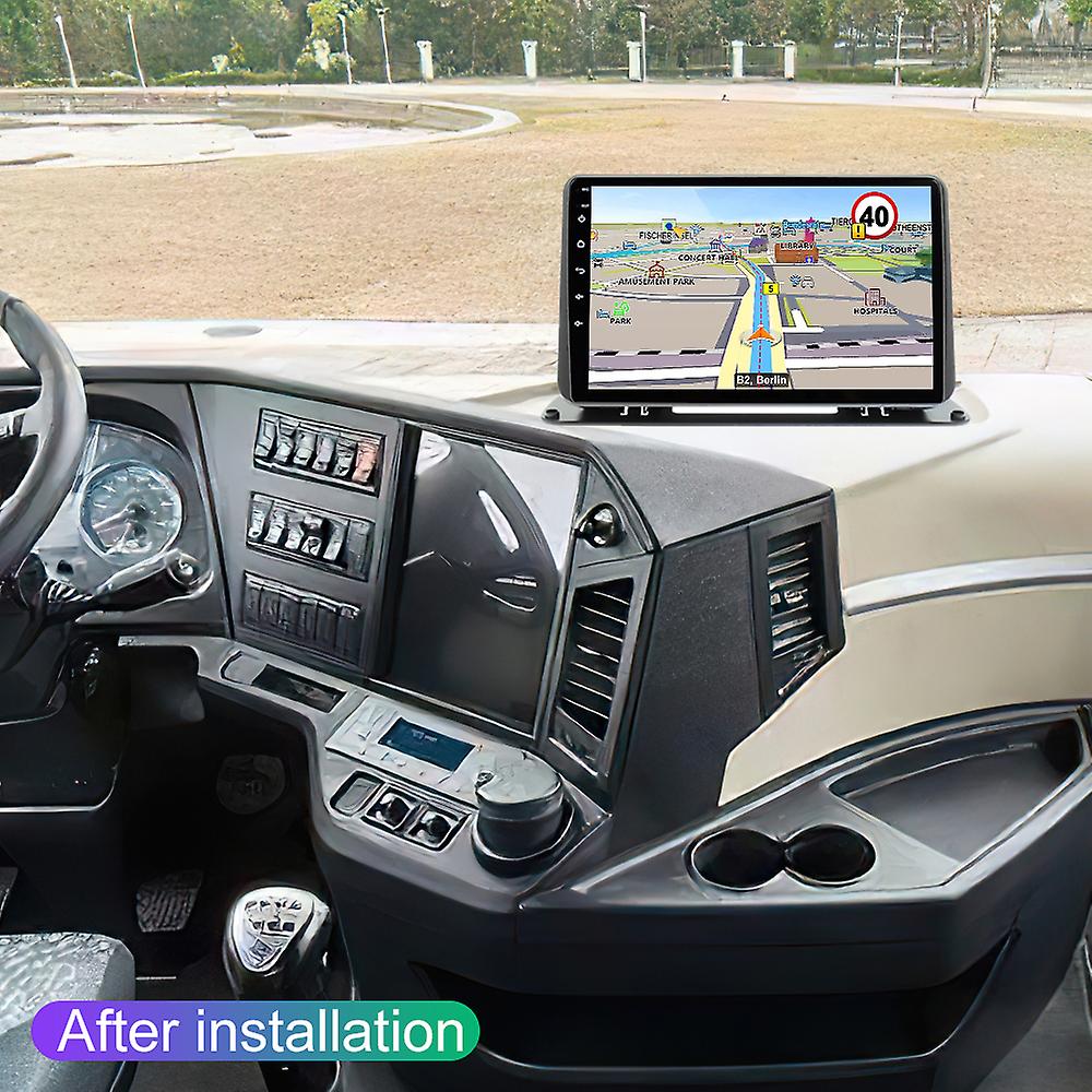 9" 10.1" 2din Radio Android Gps Carplay Dashboard For Car Truck Or Rv ...