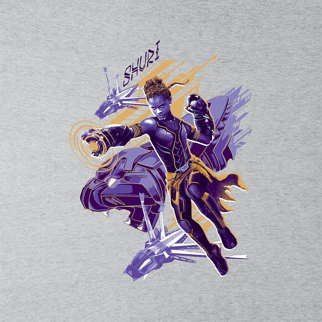 Marvel Black Panther Shuri Vibranium Gauntlet Attack Men's Sweatshirt ...