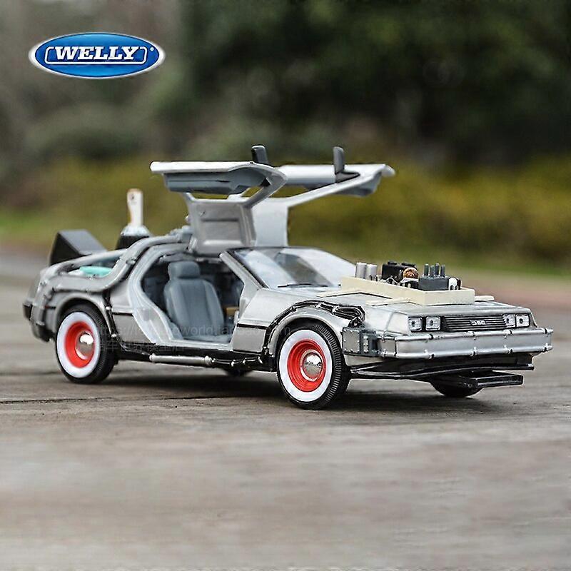 1:24 DMC-12 DeLorean Time Machine Back to the Future Car Static Die ...