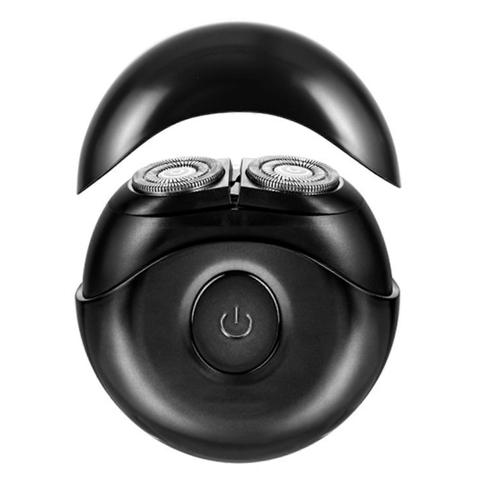 Cordless Mini Beard Trimmer Rechargeable Round Shape Security ...