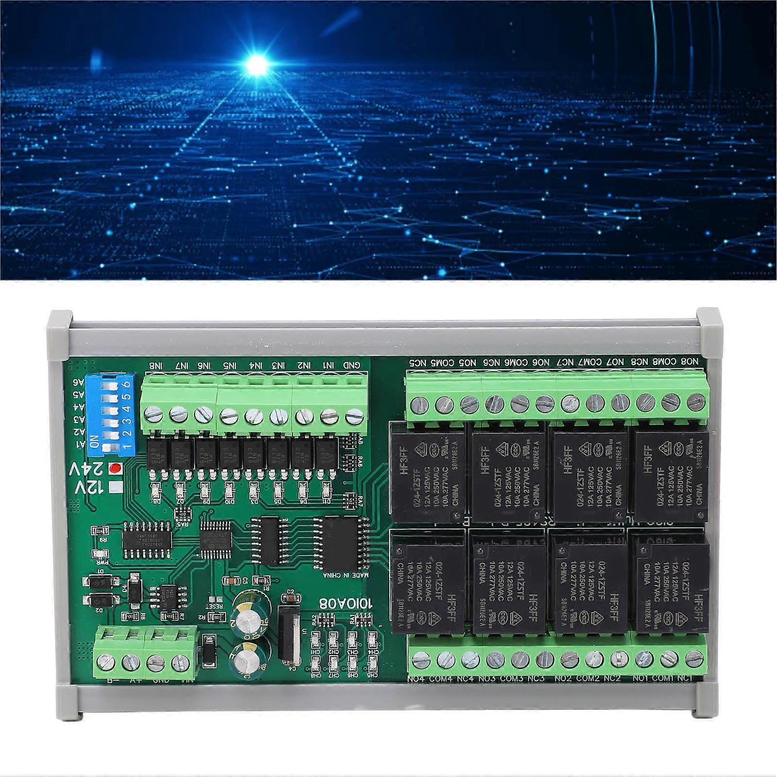 8 Channel Relay Module Board Household Appliance Control Relay Board ...