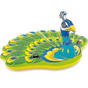 Giant Inflatable Peacock Swimming Float Pool Float Ride-on Swimming ...