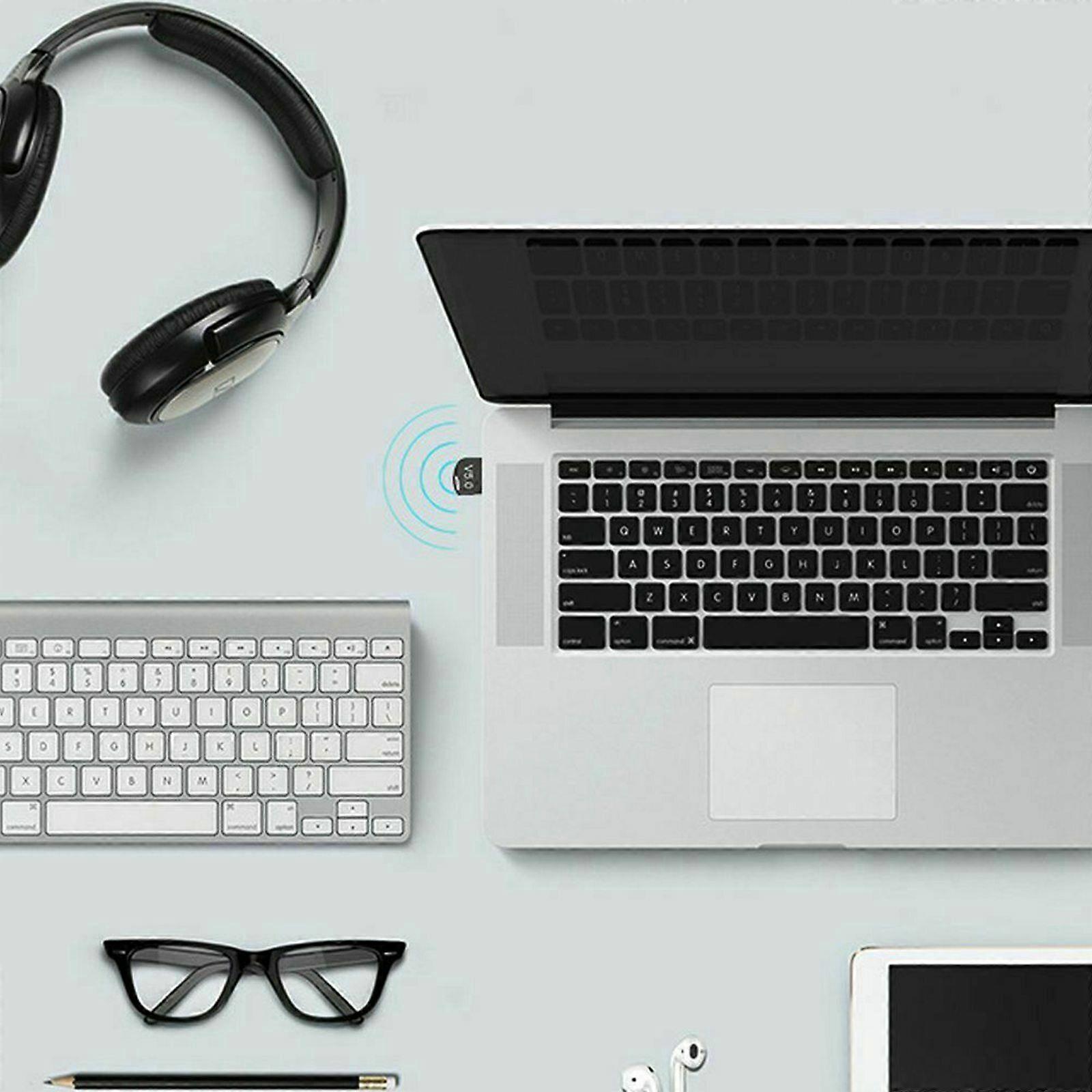 Bluetooth Adapter 5.0 Transmitter Dongle Stick PC Notebook USB ...