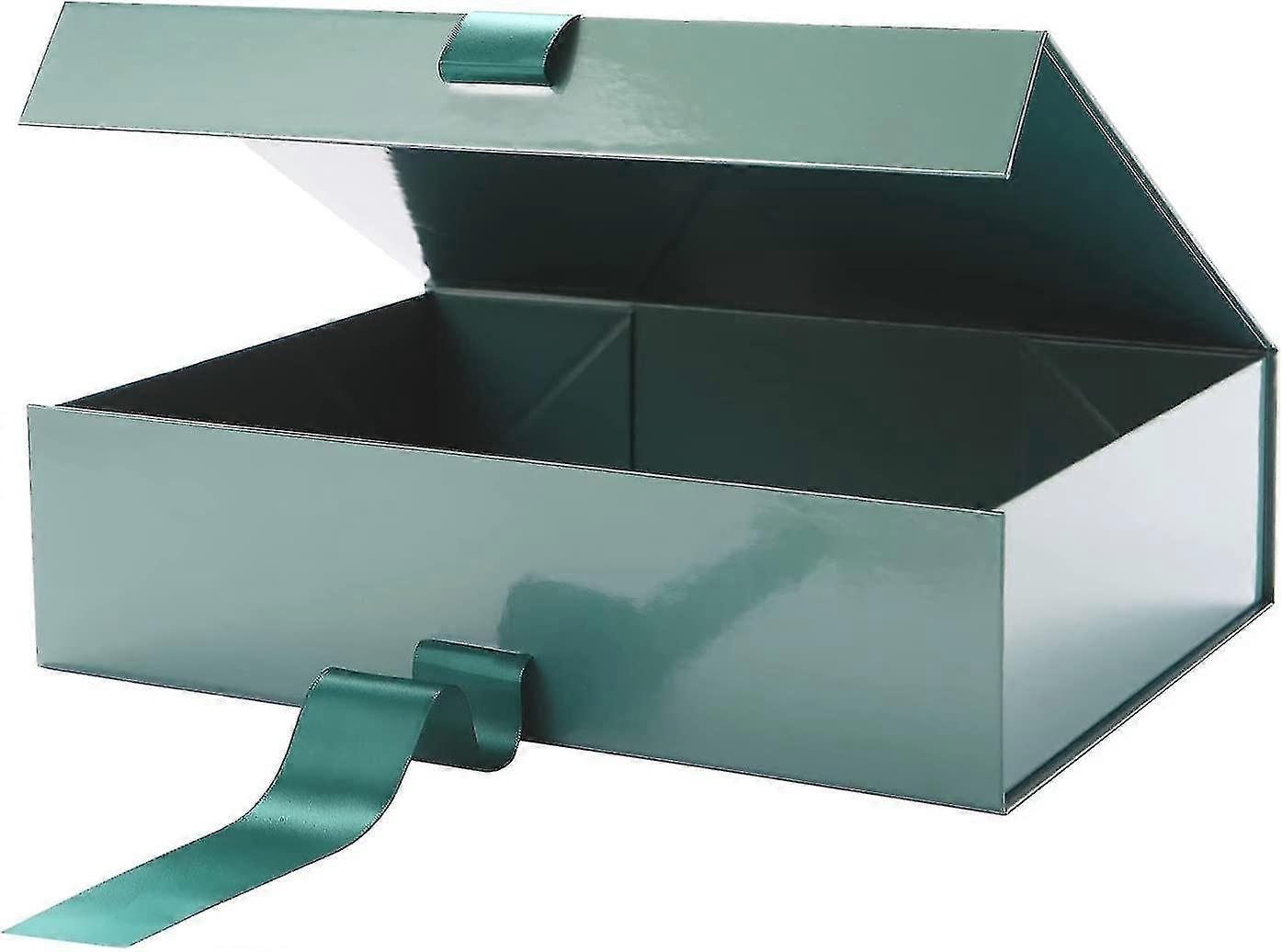 Large Gift Box With Ribbon 13x9.7x3.4 Inches, Groomsmen Proposal Box ...