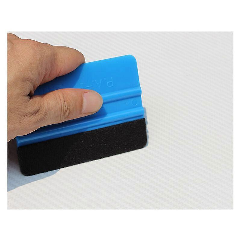 Masking squeegee with felt edge for applying stickers/films/stickers ...