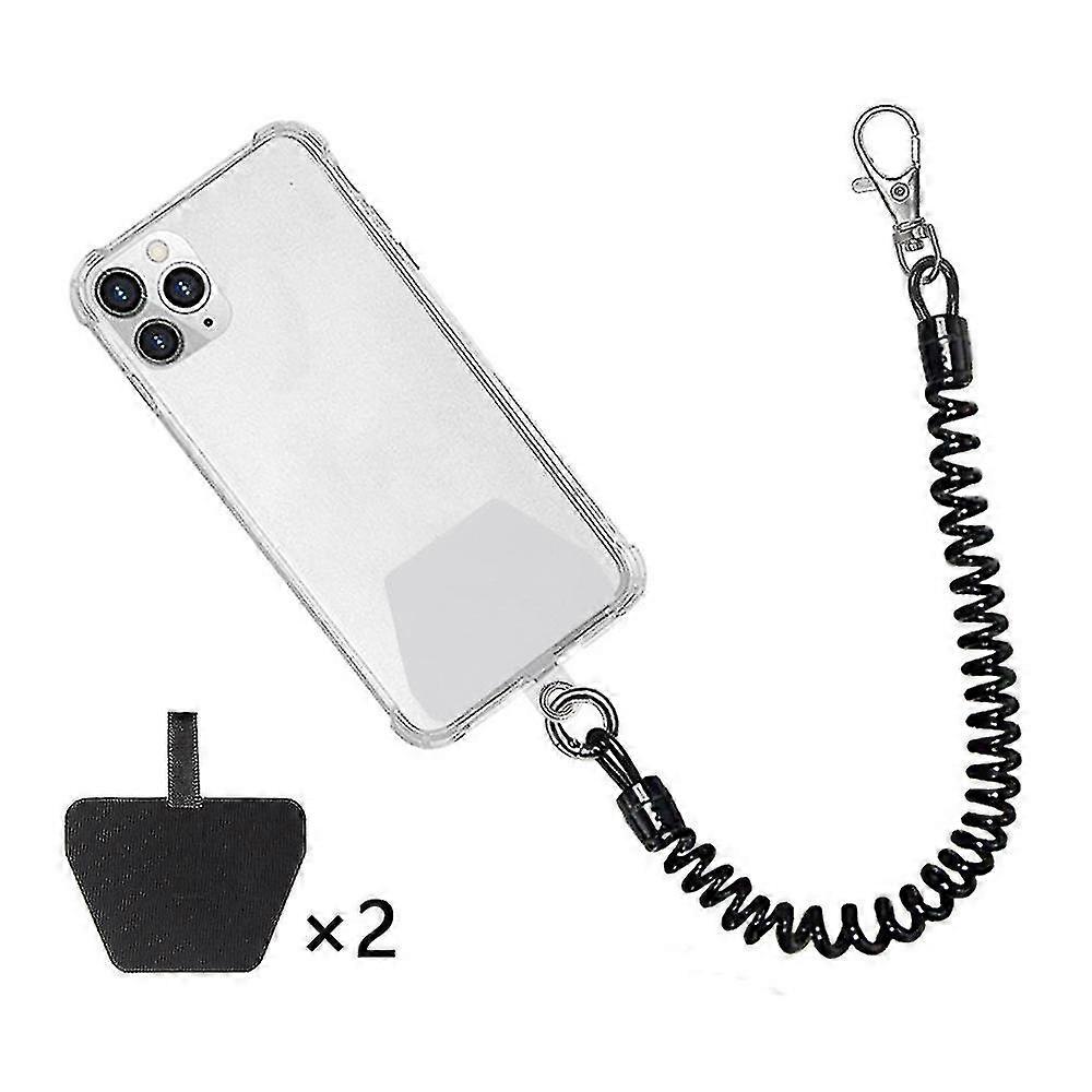Cell Phone Lanyard Tether With Patch, Universal Smartphone Wrist Strap ...