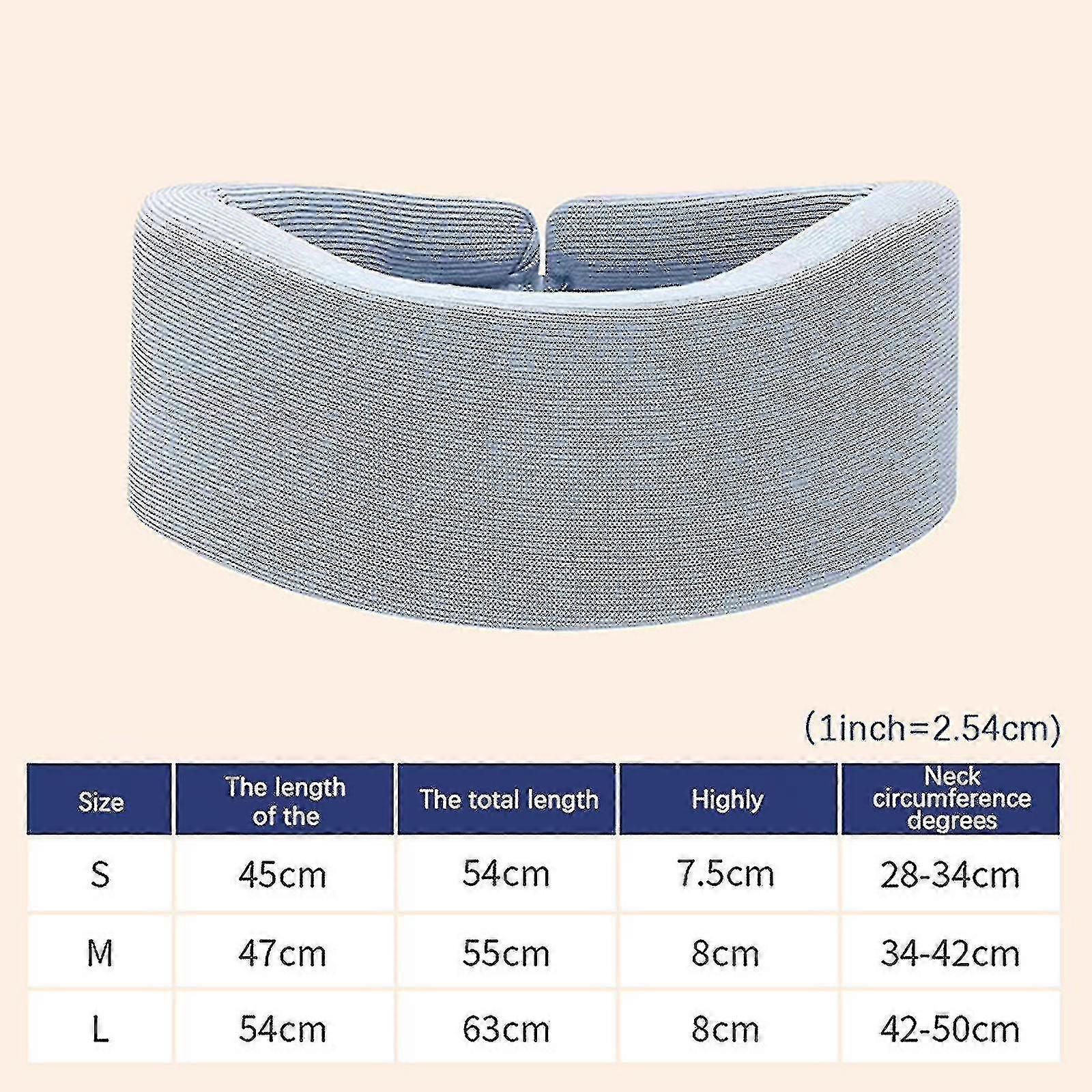 Neck Brace Universal Soft Sponge Cervical Collar, Neck Support To ...