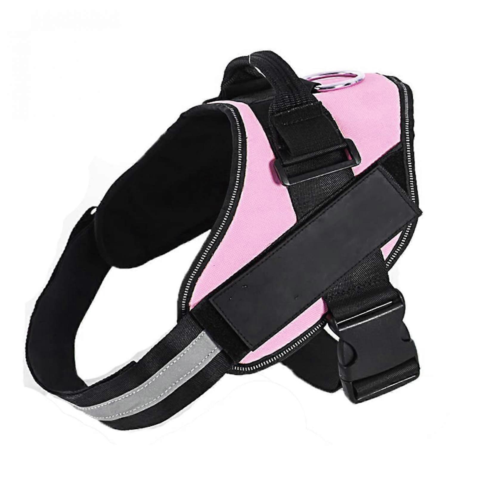 Dog Harness with Patch Panels and Handles, Adjustable, Reflective, Easy ...