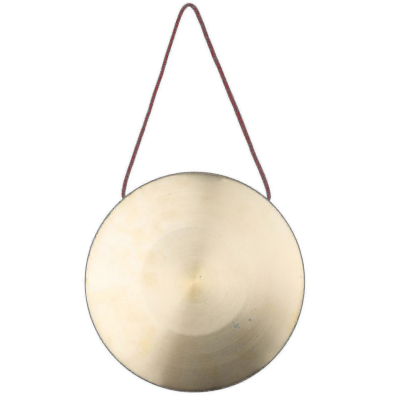 30cm Hand Gong Cymbals - Brass Copper Gong Chapel Opera Percussion ...