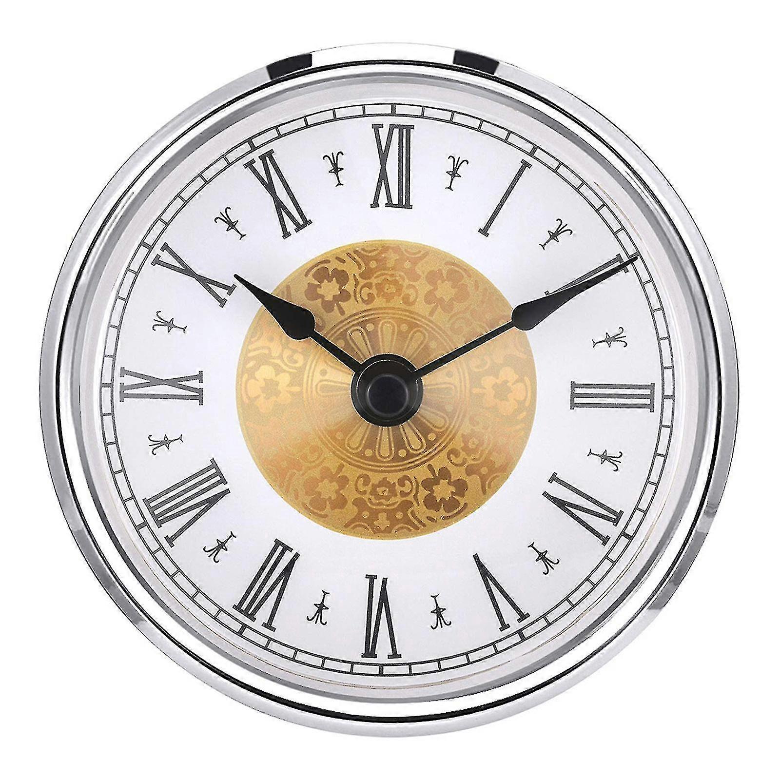 Classic Clock Craft Insert Clocks Movement Quartz Diameter 80mm Number ...