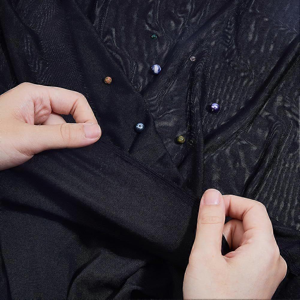 1 Yard Black Mesh Fabric Stretch 4 Way Power Mesh Fabric Spandex Power ...