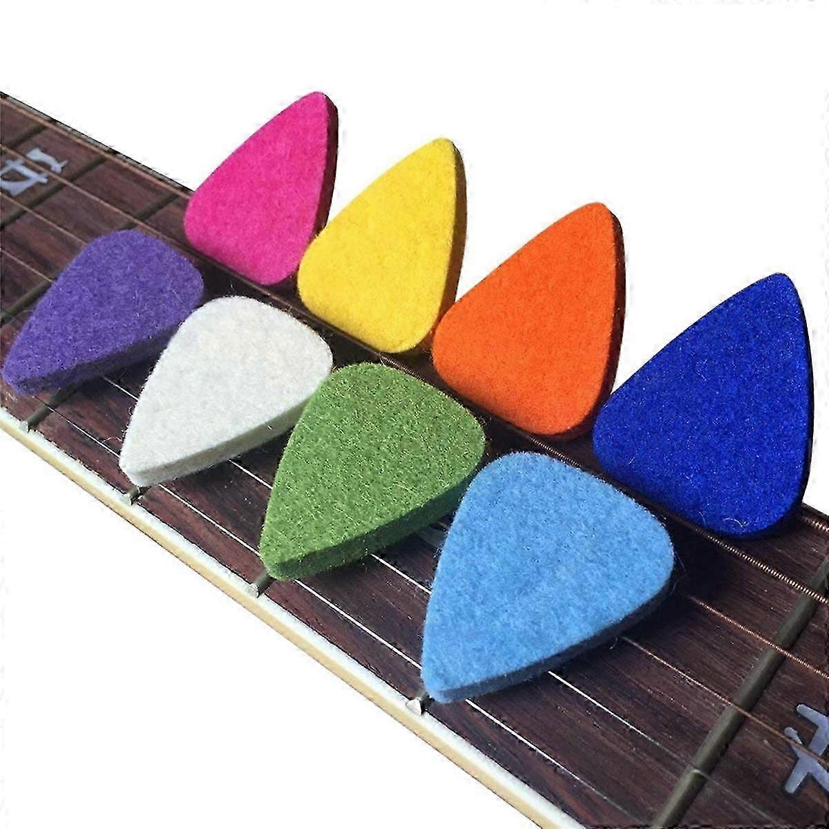 Ukulele Picks Felt Picks/Plectrums for Ukulele and Guitar,40 Pieces ...