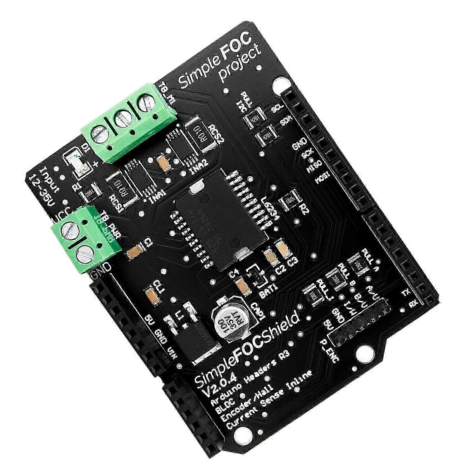 Arduino SimpleFOC Shield V2.0.4 BLDC Motor Controller with FOC for Servo/UNO/MEGA | Fruugo UK