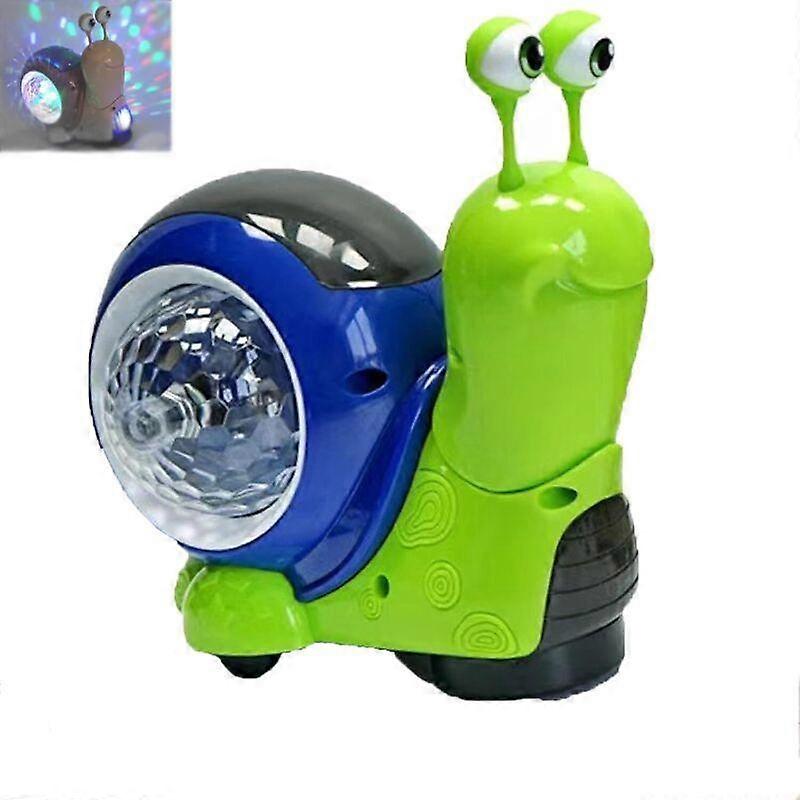 Luminous Snail Toy, Disco Snail Toy, Disco Snail Baby Toy, Glowing ...