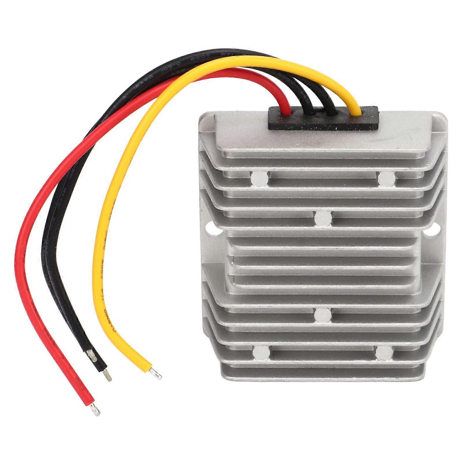 DC Voltage Converter Regulator 36V to 12V 120W Aluminum IP68 Waterproof Buck Transformer for ...