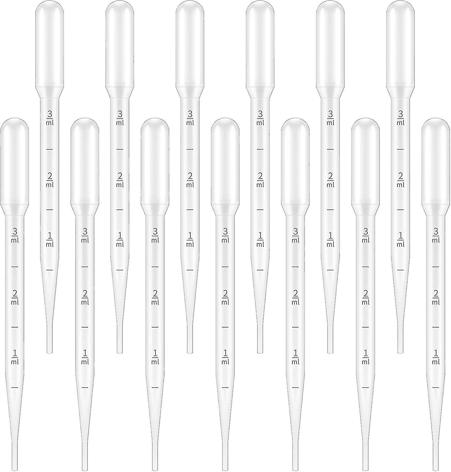 100 Pieces Pipettes, Transparent Graduated Pipettes, Transfer Pipettes ...
