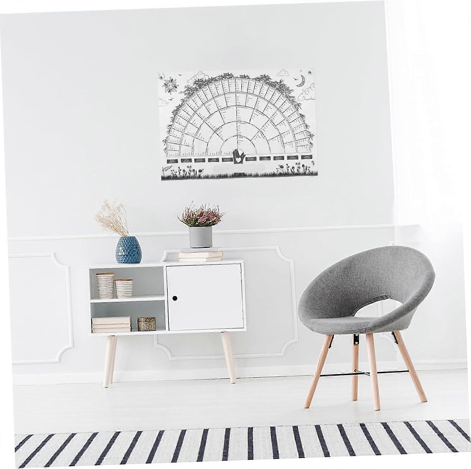 Family Tree Chart Wall Art with Fillable Genealogy Diagram for Home ...