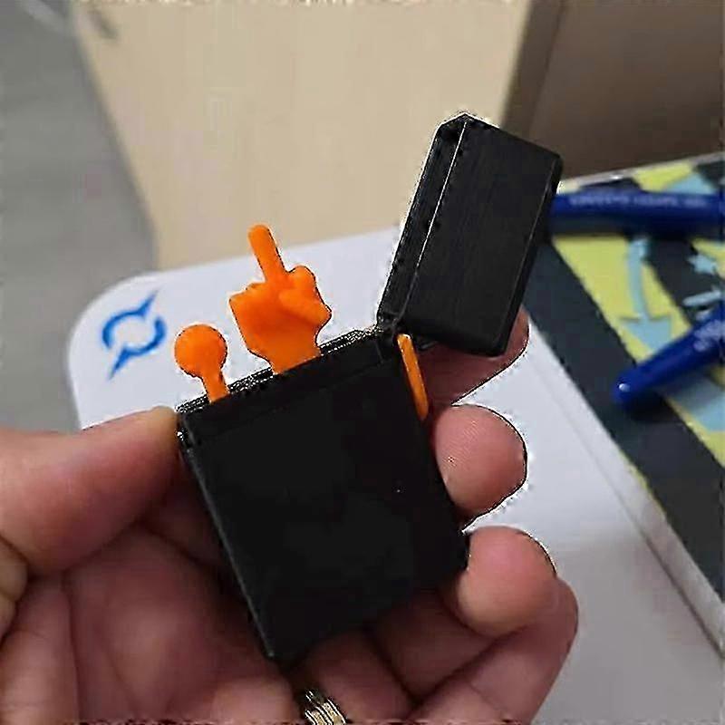 Funny Middle Finger Lighter Model, 3D Printed Middle Finger Prank Gift ...