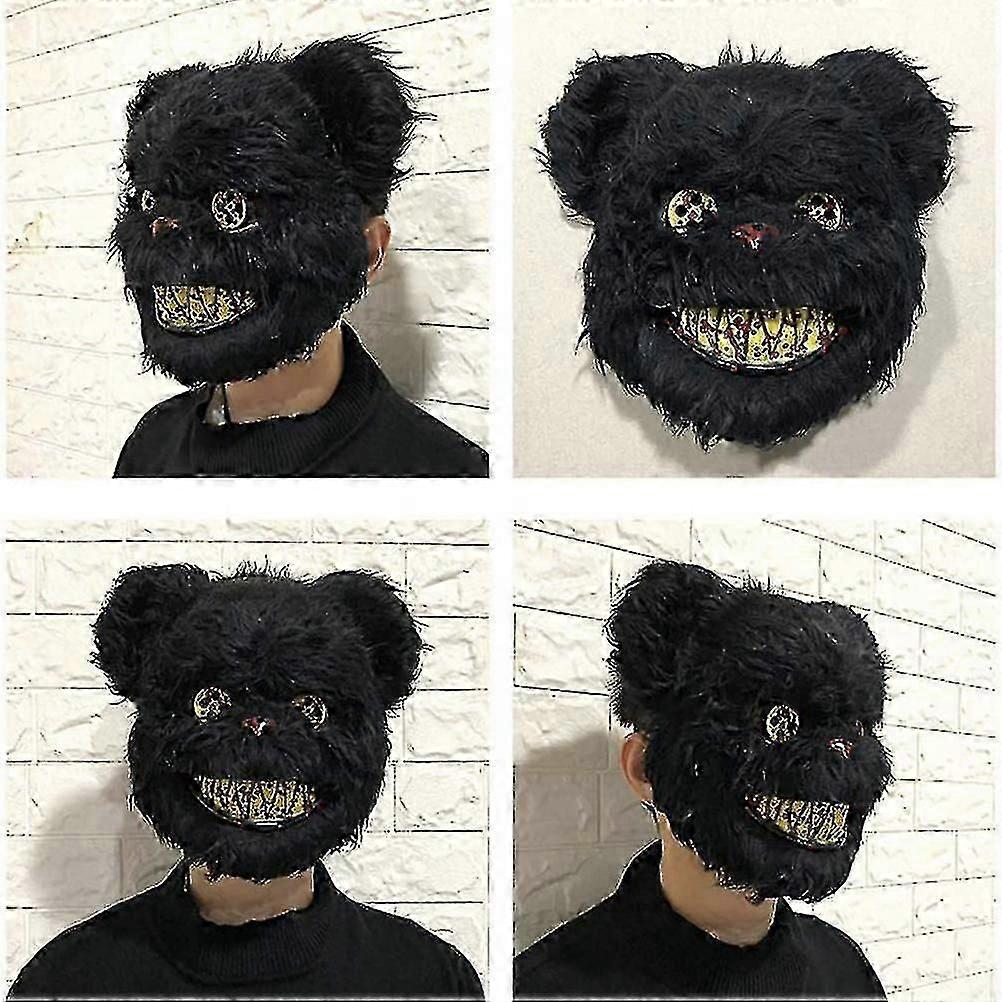 Halloween Rabbit Bear Horror Mask for Cosplay and Carnival Party ...
