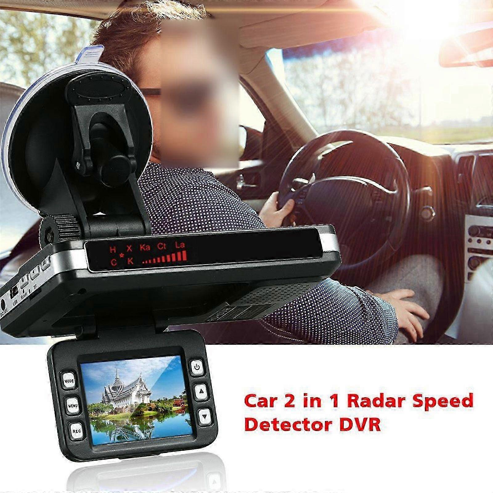 V10 Mobile Radar Driving Recorder 2-in-1 Car Speed Tester HD 1080P ...