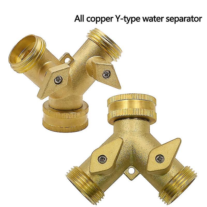 Garden Two-way Ball Valve One Point Two Two-way Y-type Water Divider ...