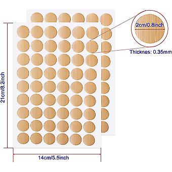 Screw Hole Stickers Pvc Covers Self Adhesive, 21mm Decorative Stickers ...