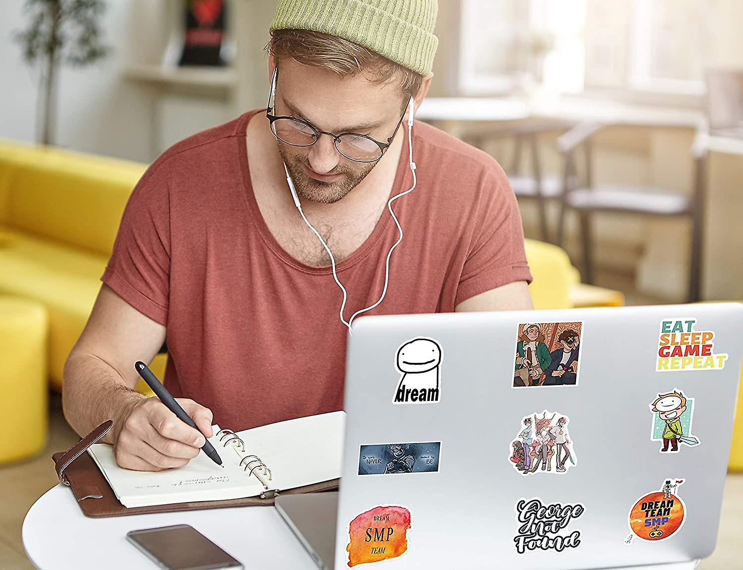 Dream SMP Stickers Pack| 50 pcs Aesthetic Waterproof Vinyl Graffiti ...