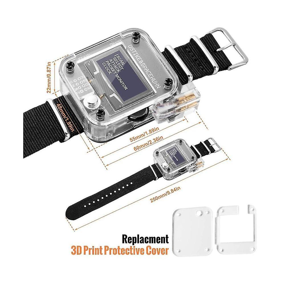 Deauther Watch V3 Esp8266 Programmable Development Board Wearable ...