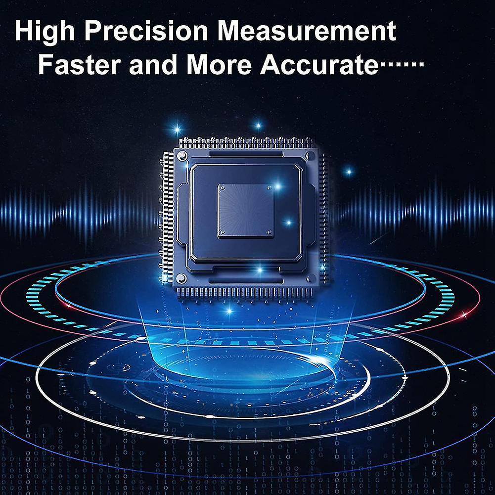 Decibel Meter Wall Hanging Sound Level Meter, 11 Inch Led For Measuring ...