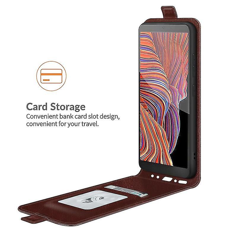 For Samsung Galaxy Xcover 5 / Xcover 5s R64 Texture Single Vertical ...