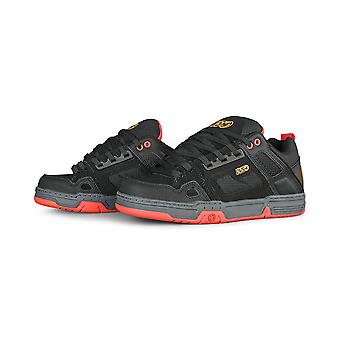 DVS Comanche Skate Shoes - Black/Yellow/Fiery Red | Fruugo UK