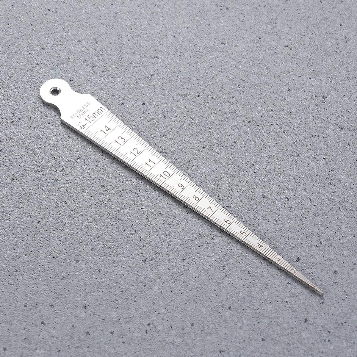 Heavy Duty Stainless Steel Taper Gage 1-15mm Taper Welding Gauge ...