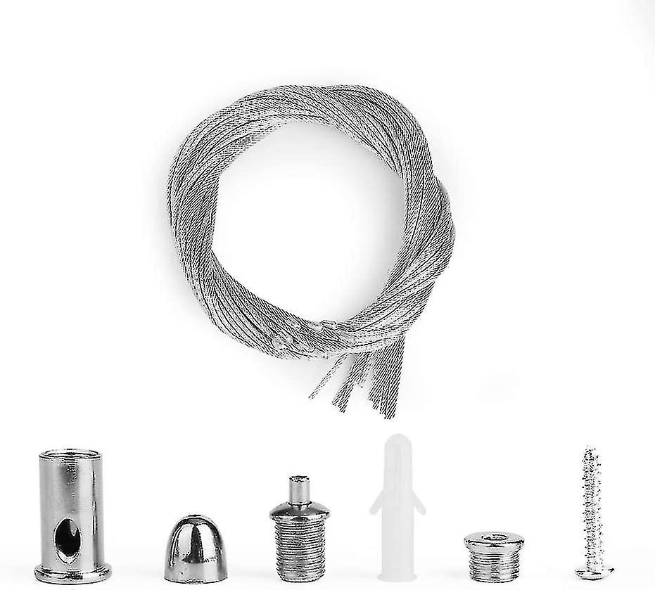 10pcs Stainless Steel Wire Rope Hook, Stainless Steel Rope Hanging Wire ...