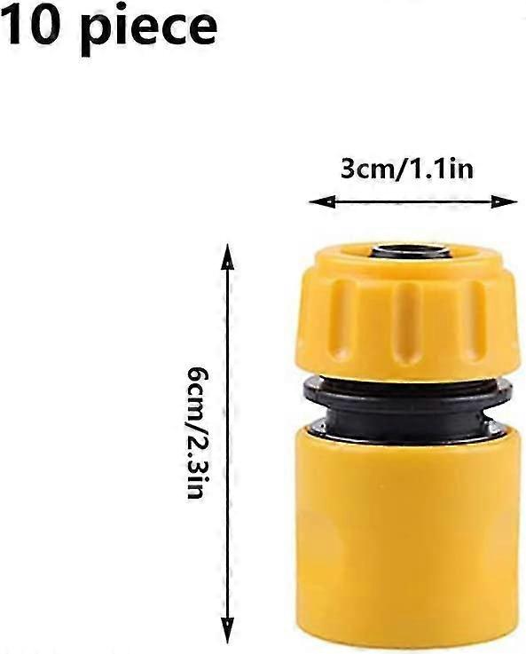 hose connector made of plastic, connection of garden hoses and pressure ...