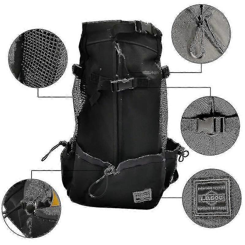 Breathable Large Dog Outdoor Travel Adjustable Backpack For Hiking ...