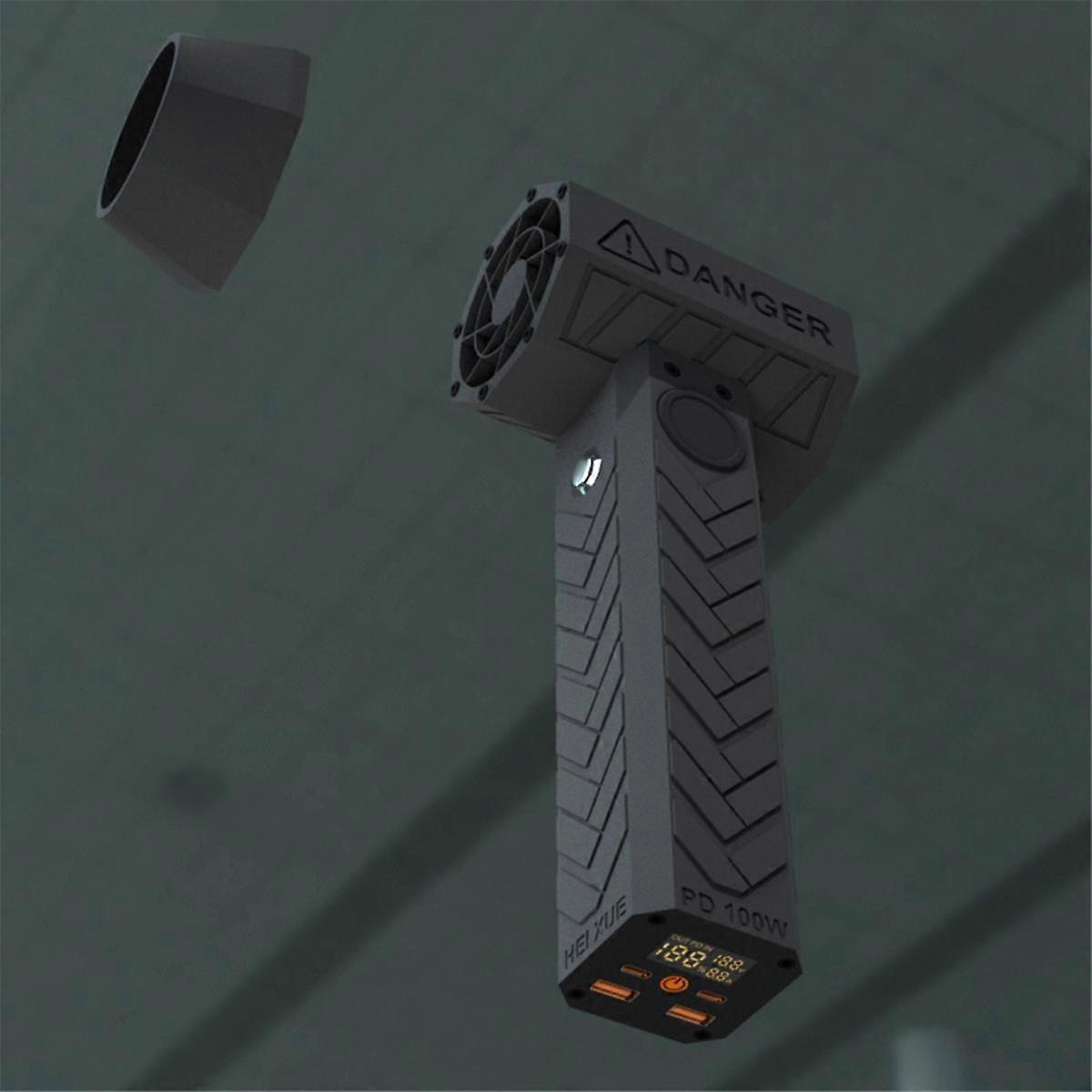 Turbo Jet Fan XL 64 Channel Violent Fan 140000RPM 1500g Thrust Stepless ...