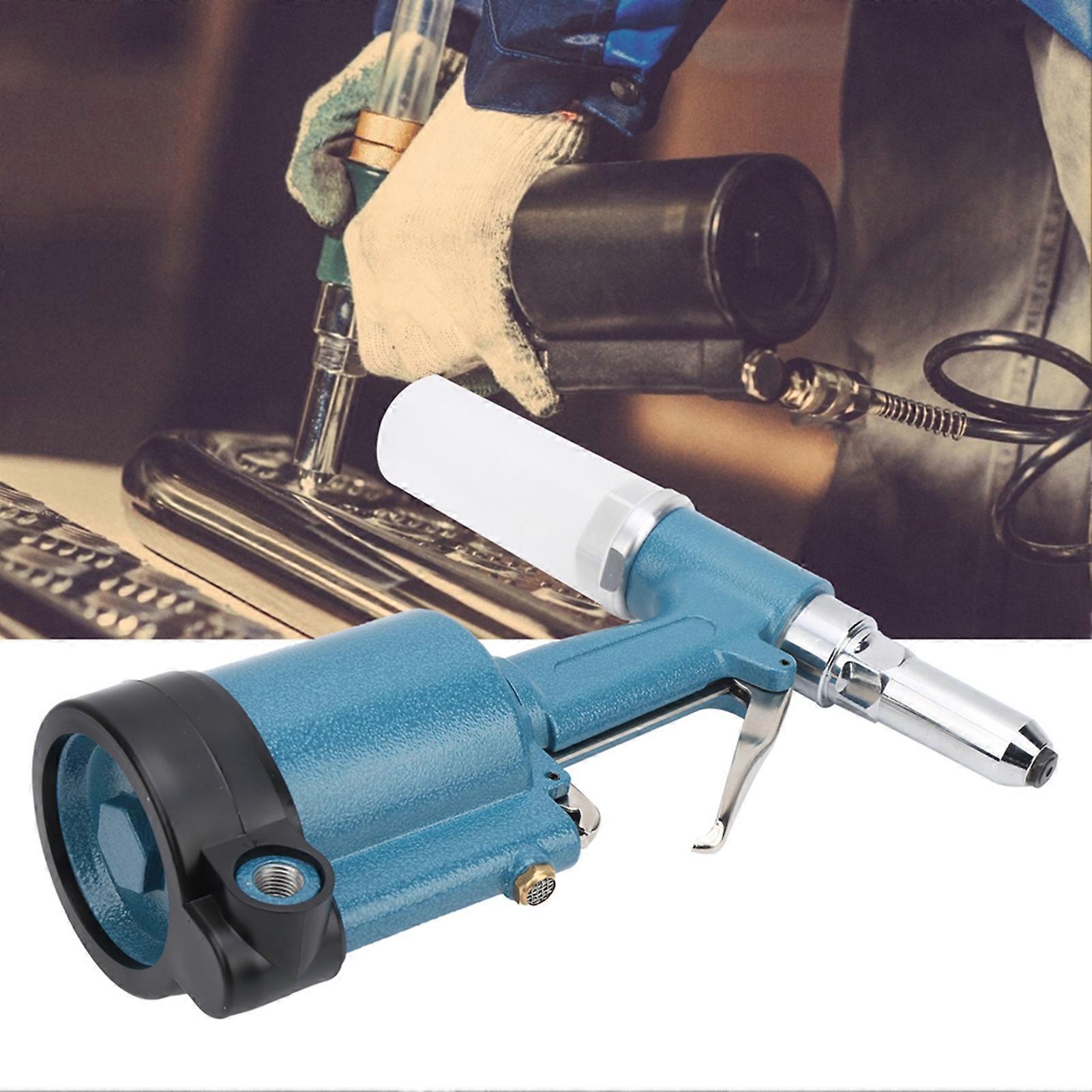 Air Rivet Gun Industrial Grade 3?Jaw Pneumatic Riveter Aviation ...