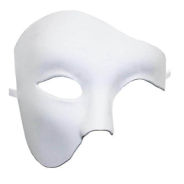 Lilwemen Mens Mask Masquerade Mask Phantom Of The Opera Half Face Mask ...