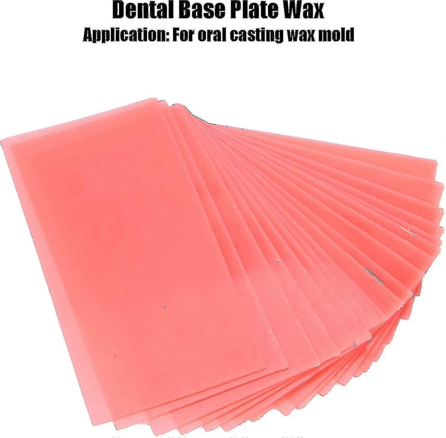 18pcs Dental Base Plate Wax, Dental Wax Dentist Auxiliary Material ...