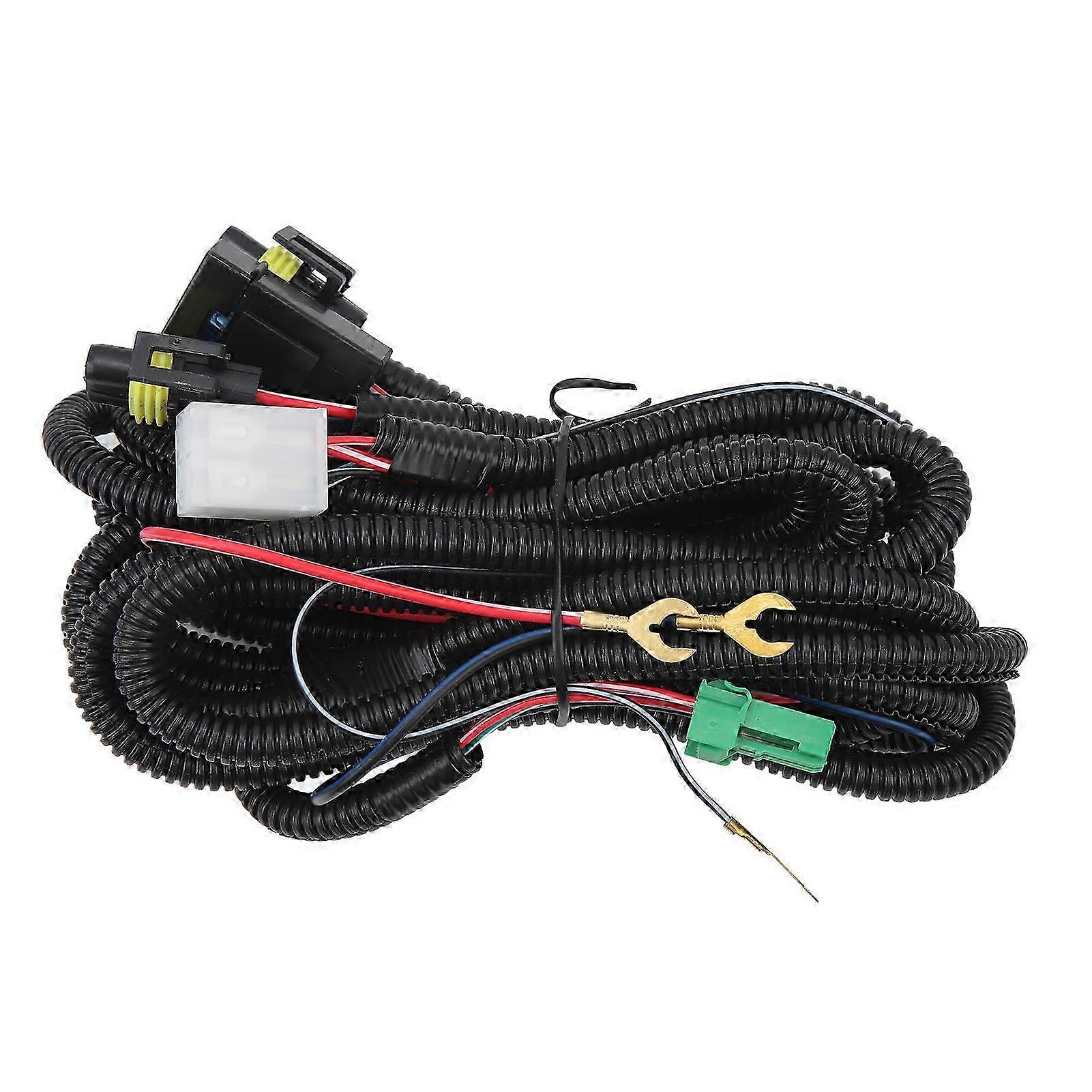 1pair Fog Lights Kit 81481 02340 Front Bumper Fog Lamp With Chrome ...