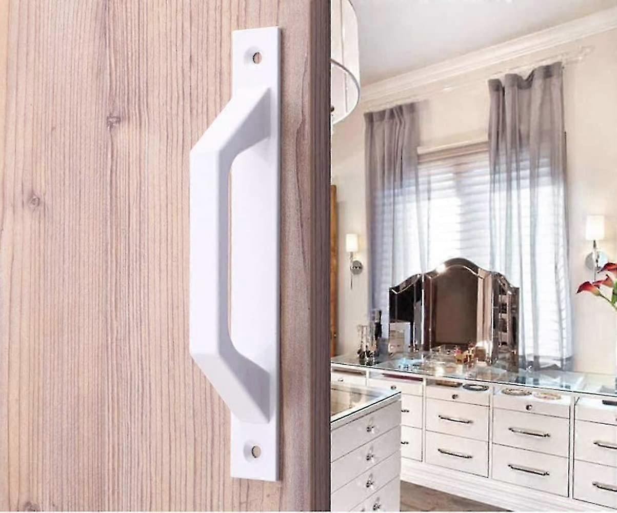 2 Pack 200mm Black Wooden Garden Gate D Shaped Door Handles | Fruugo UK