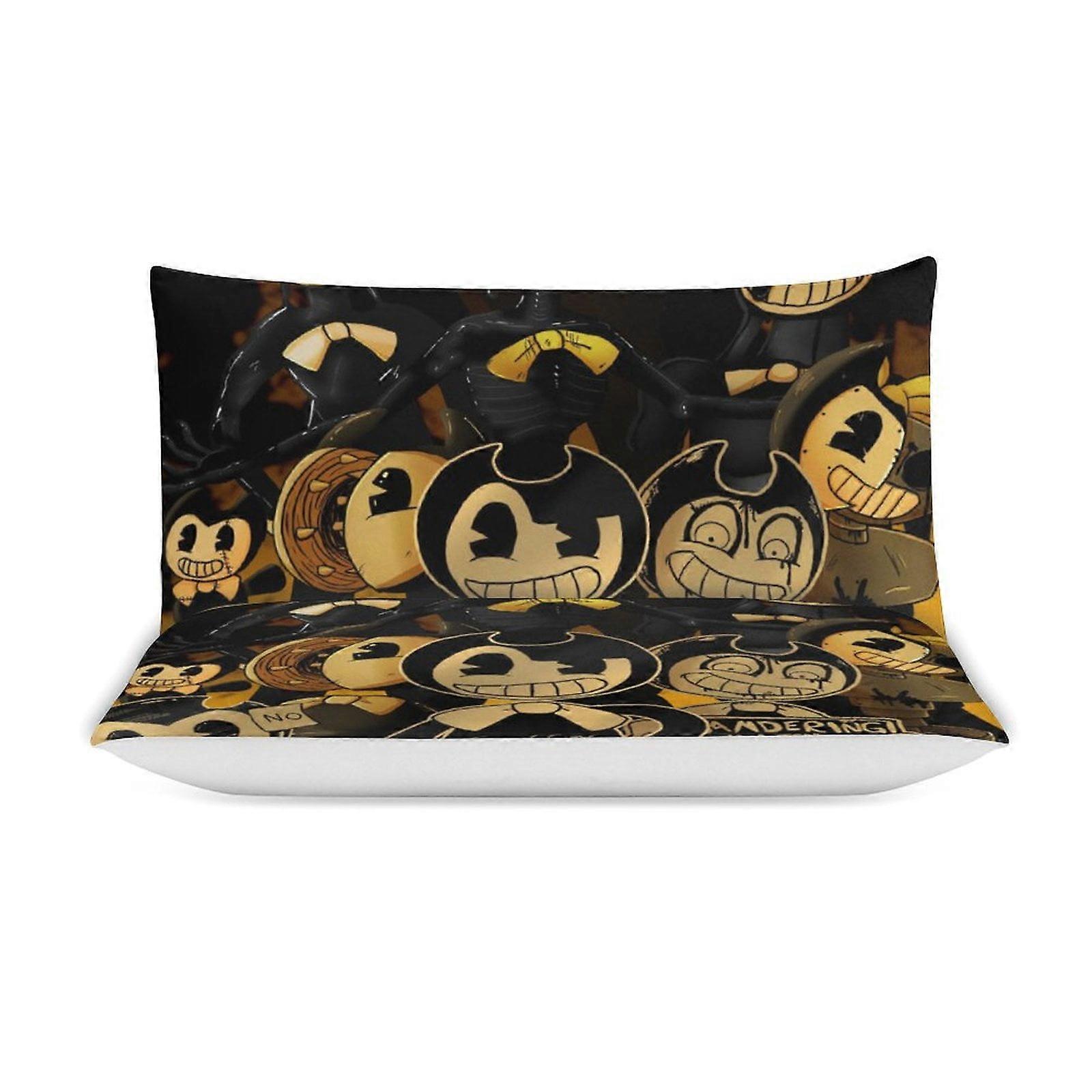 a1168 Bendy And The Ink Machine 3-Piece Bedding Set Soft Warm And ...