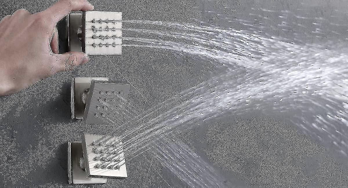 Shower Jet Waist Body Spray Massage Shower Head Can Swivel 7*5.5*6.5cm ...