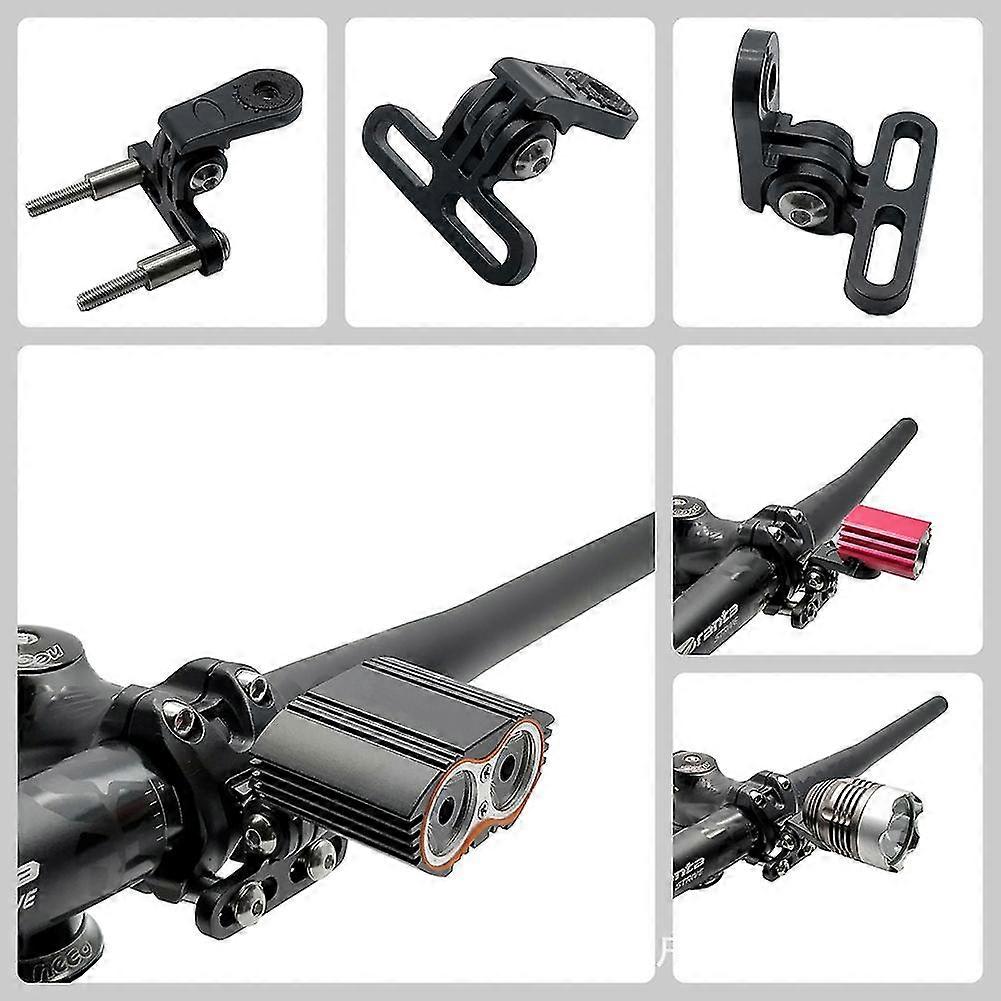 Bicycle Headlight Mount Adaptor For Stem Mount Cycling Front Light Led ...