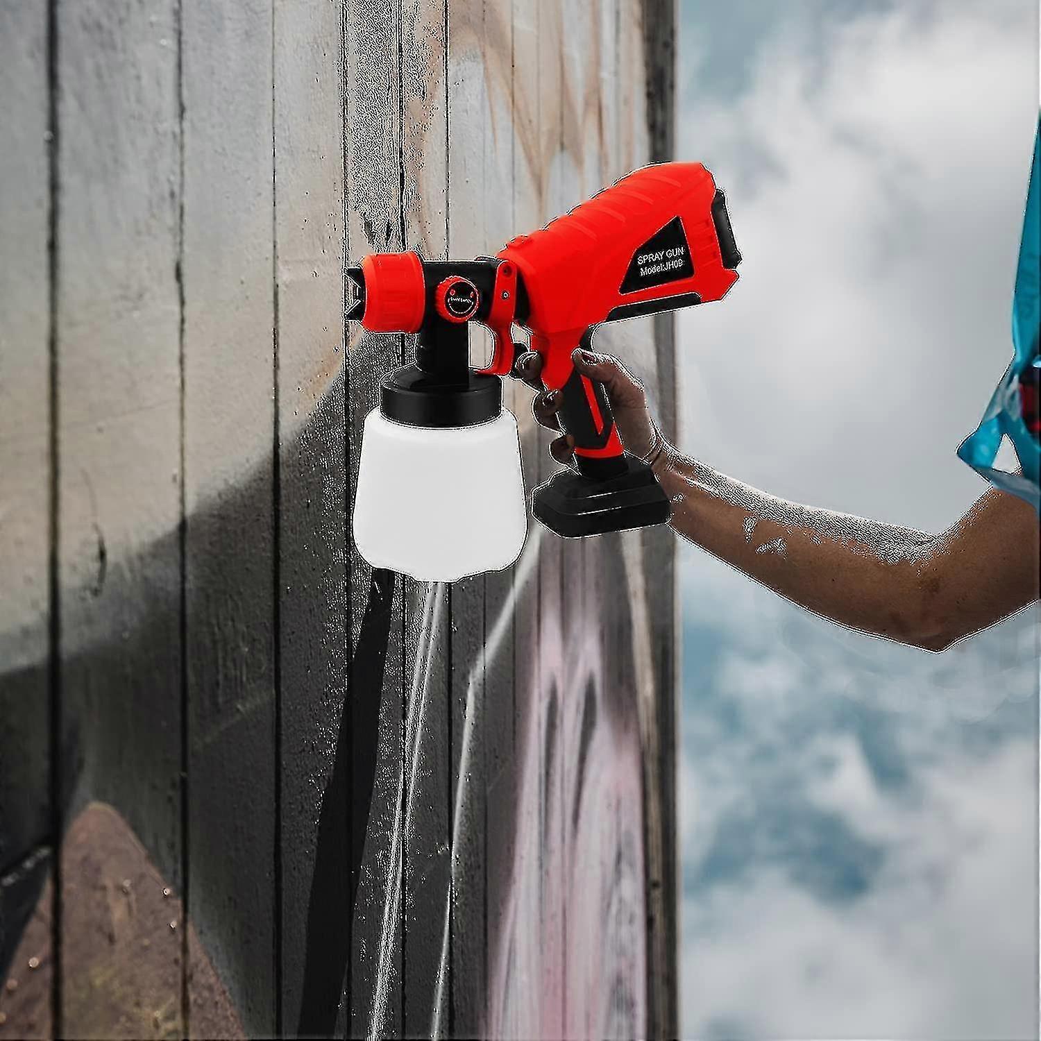 600w Electric Paint Sprayer For Fence Indoor Wall Painting Spray Gun ...