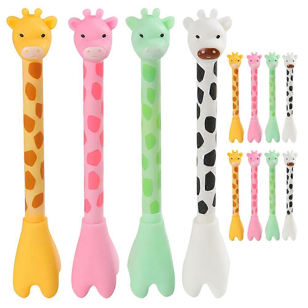 12Pcs Giraffe Element Sign Pens Giraffe Shape Writing Pens Student ...